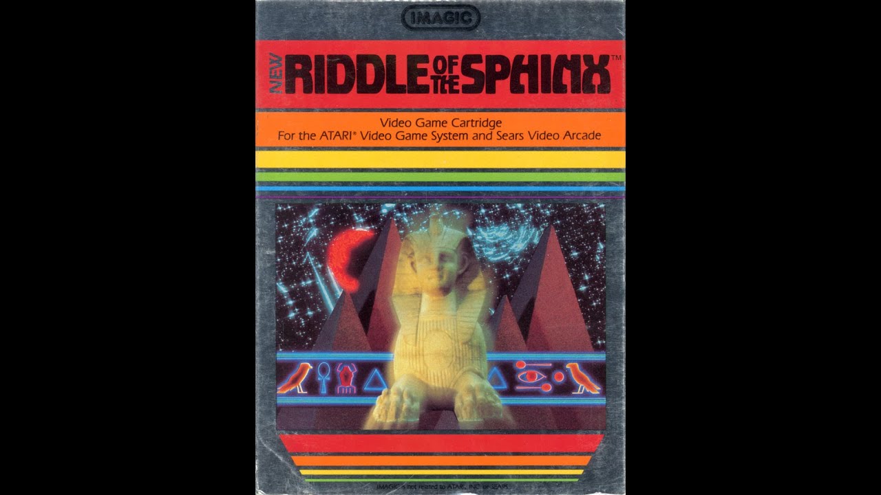 Atari 2600 Riddle of the sphinx lost - YouTube