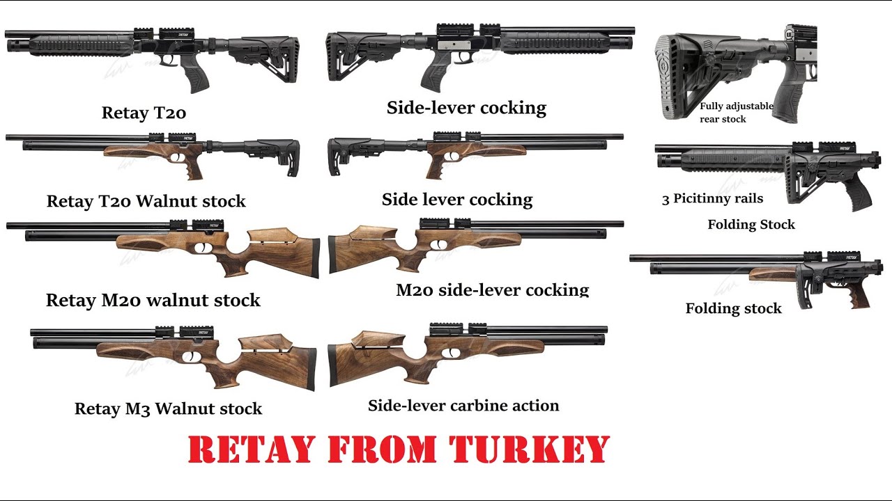 RETAY Another new airgun brand from Turkey - YouTube