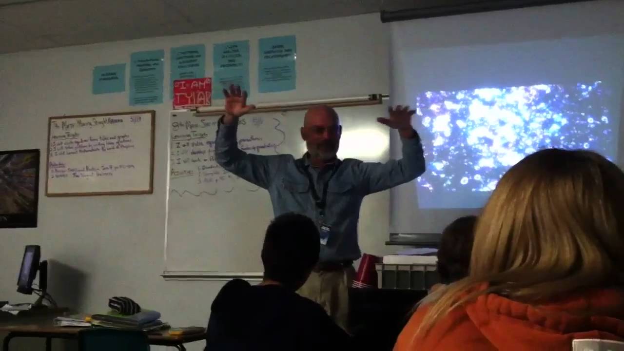 Math Teacher Freaks Out on String Theory - YouTube