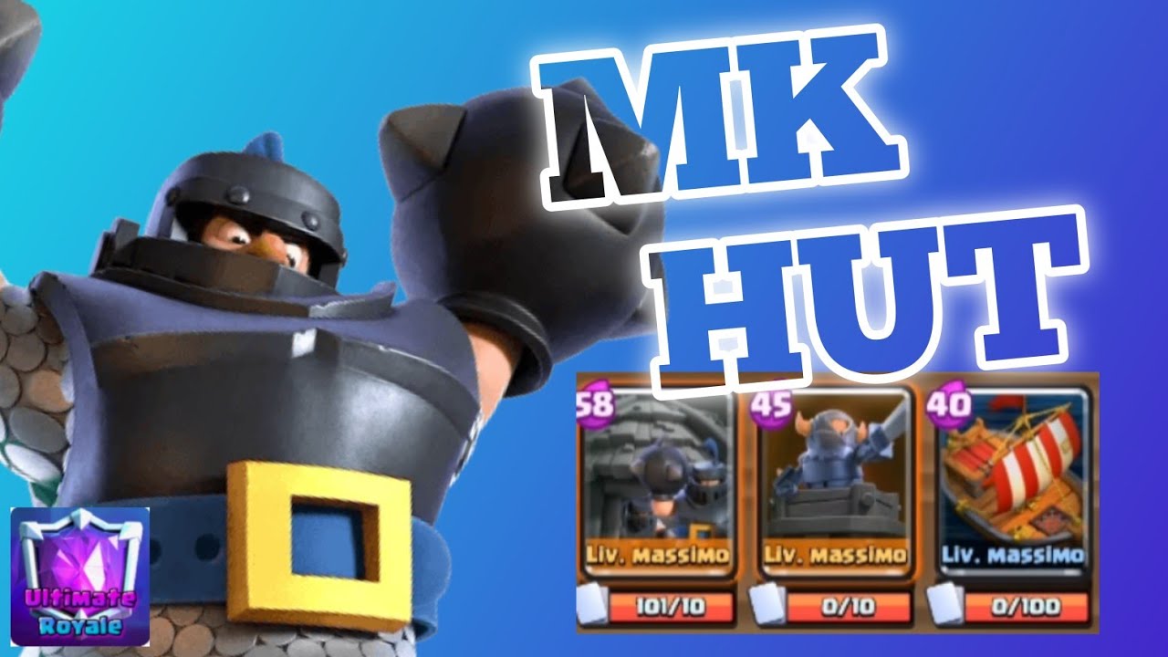 Trying out the new Mega knight hut and pushing ladder on Ultimate ...