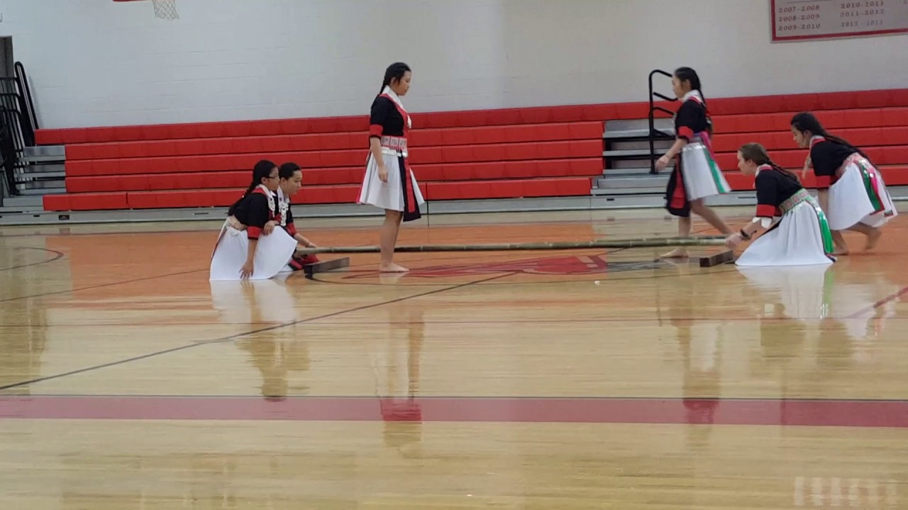 HMA Arndt Middle School part 2 hmong dances - YouTube