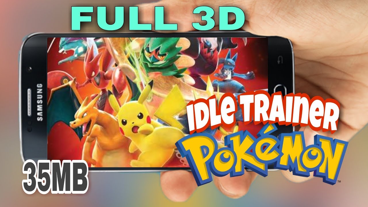 Full 3d pokemon game | pokemon idle trainer full 3d game download ...