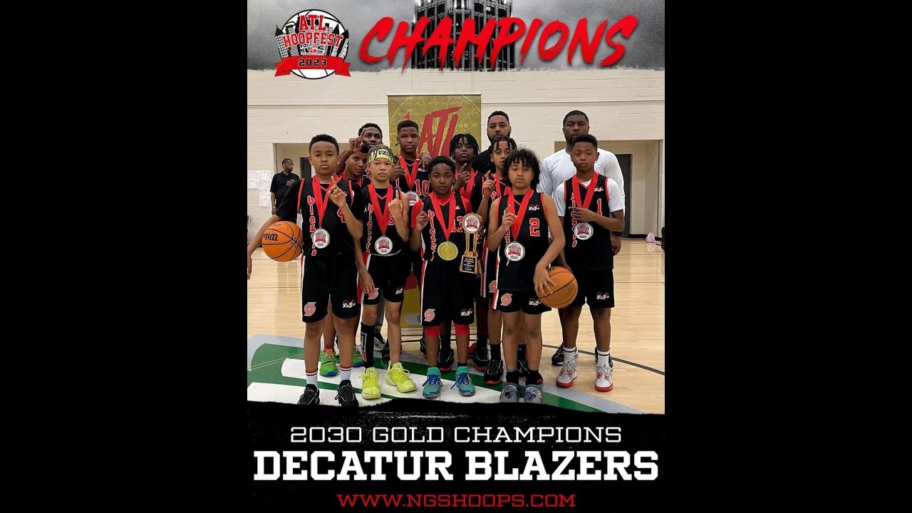 #1 Tallen Pinson - Decatur Blazers 2030 at the ATL Hoopfest Tournament ...