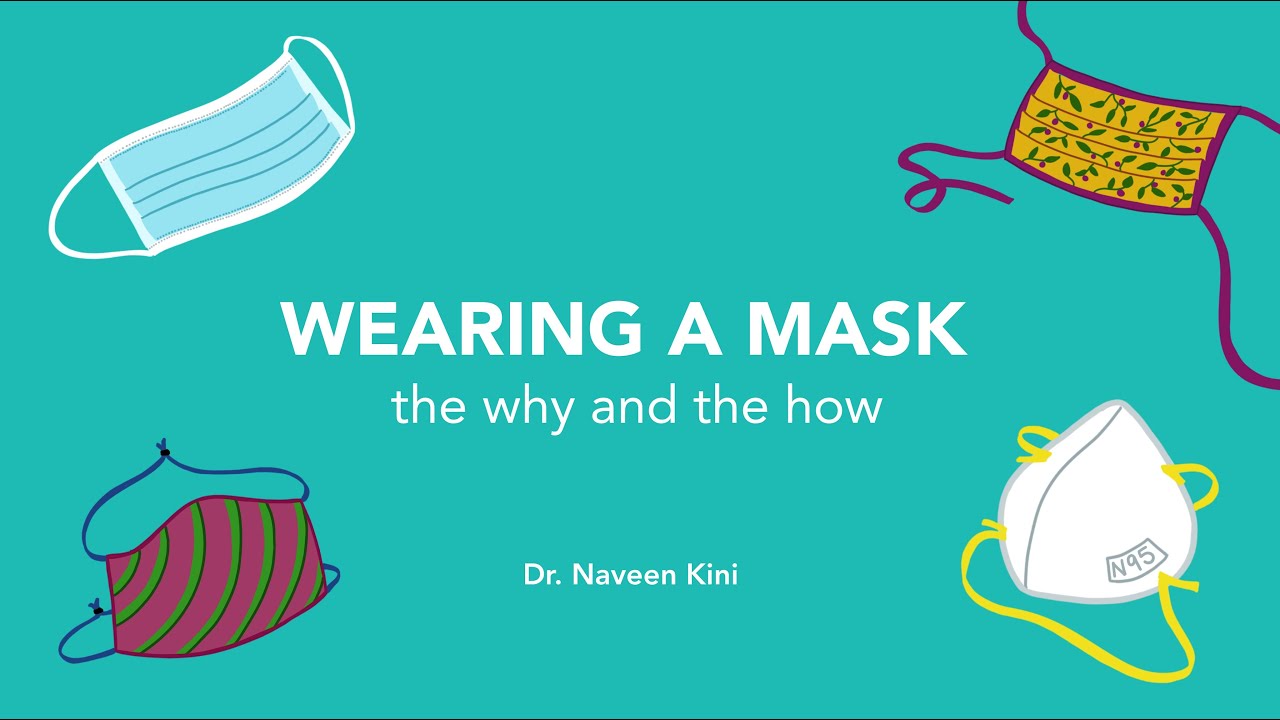 Wearing a mask - the why and the how - YouTube