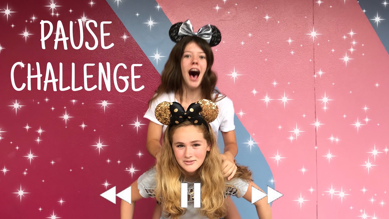 PAUSE CHALLENGE in Walt Disney World! - YouTube