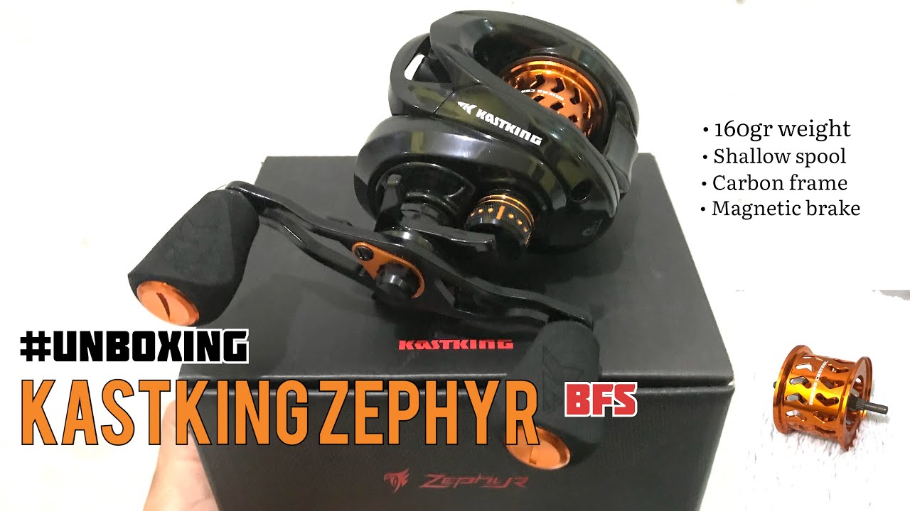 [unboxing] Kastking Zephyr BFS, Shallow Spool, Kualitasnya? - YouTube