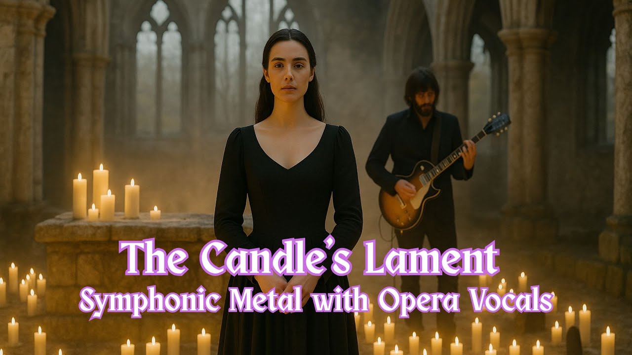 Epic Gothic Symphonic Metal with Opera Vocals – The Candle’s Lament 🎻🔥 ...