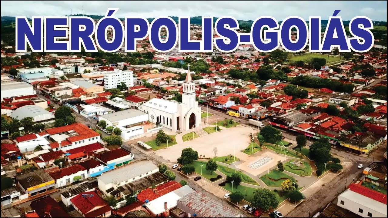 NERÓPOLIS GOIÁS, LINDAS IMAGENS AÉREAS DA CIDADE. - YouTube