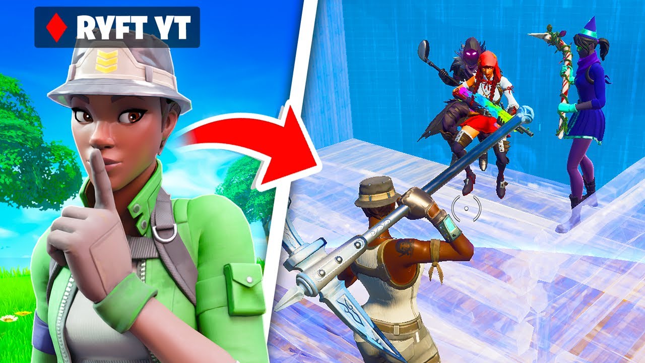 I Pretended to be Ryft While Editing Fast in Fortnite... (creative fill ...