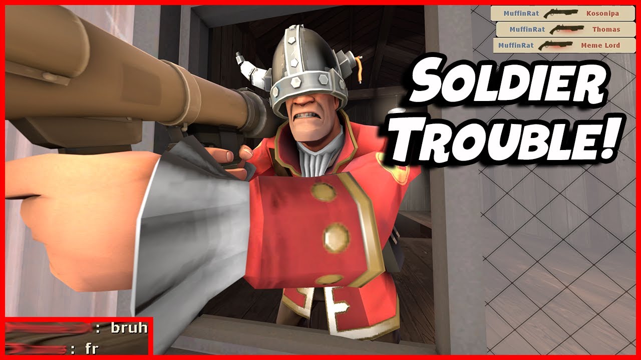 Rocket + Shotgun Trouble! Team Fortress 2 Soldier Gameplay - YouTube