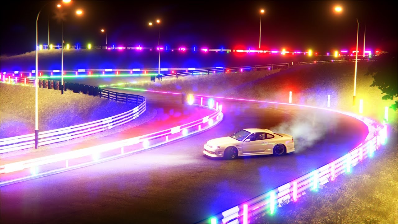 Need more RGB in your life? Why not an RGB drift track? Drift ...