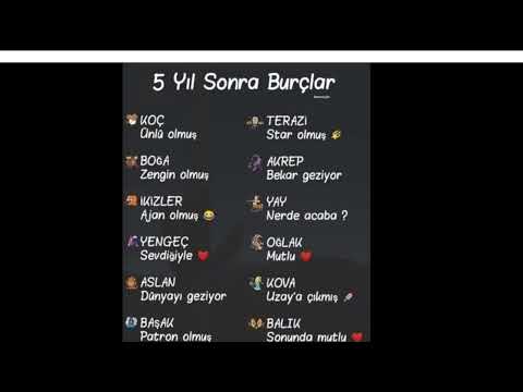 10 YIL SONRA BURÇLAR NERDE