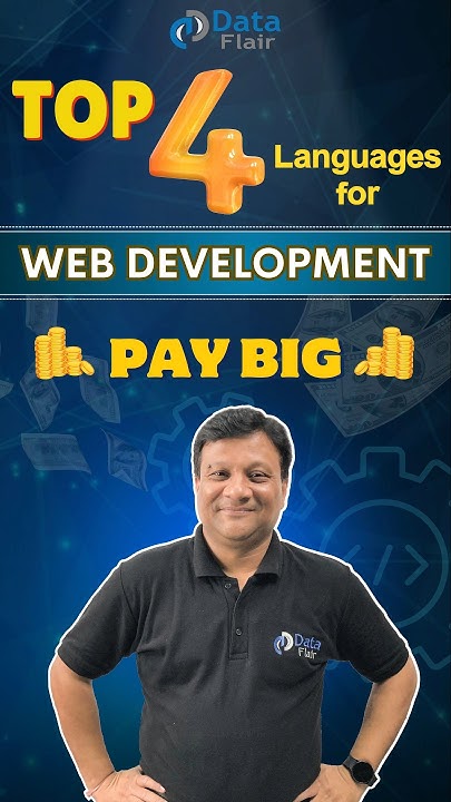 Top 4 Languages for Web Development #shorts - YouTube