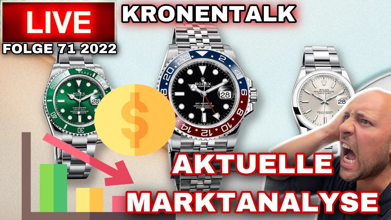 Rolex CRASH die aktuelle MARKTANALYSE! Großes Q&A und Unboxing ...