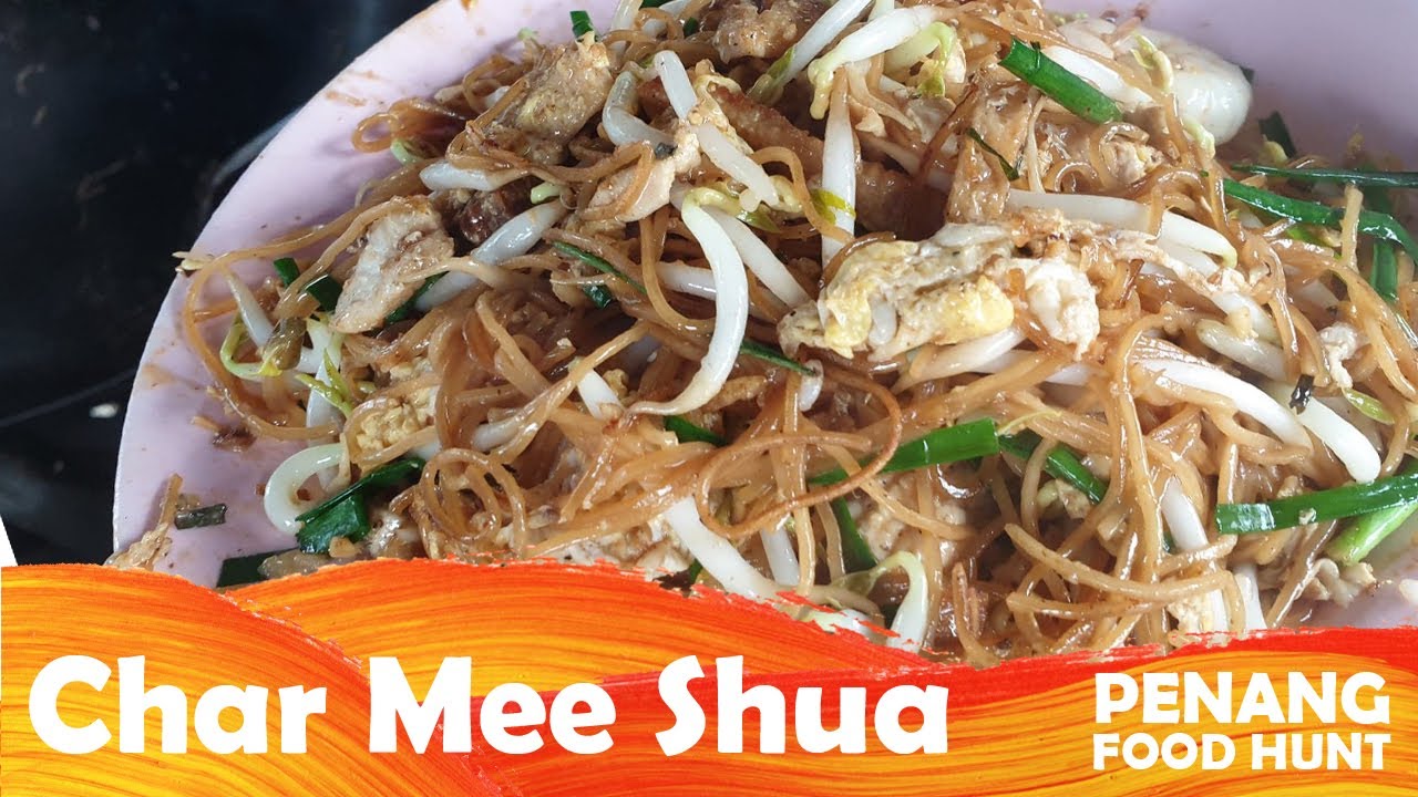 Fried Mee Shua 炒面线 | Penang Food Hunt - YouTube