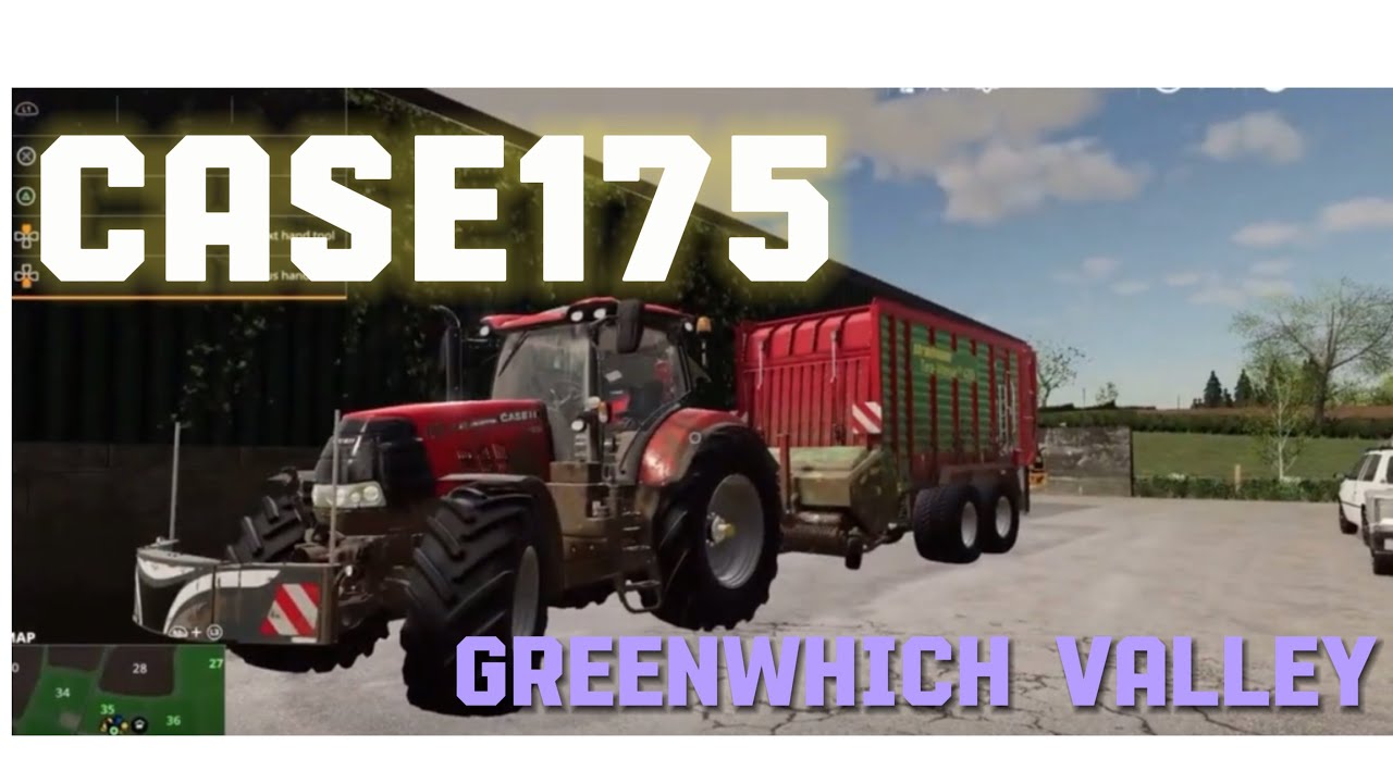 Drawing silage~Case CVX175~Fs19 Ep.1- - YouTube