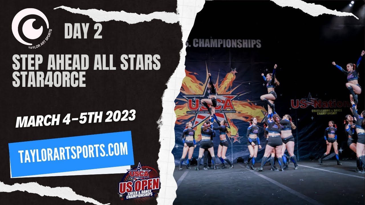 Day 2 Cheer Routine 34 - Step Ahead All Stars Star4orce - YouTube