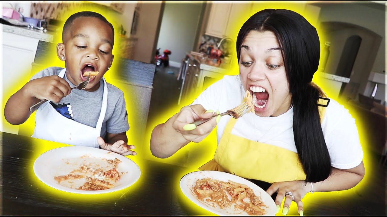 COOKING WITH THE PRINCE FAMILY (PART 34) - YouTube