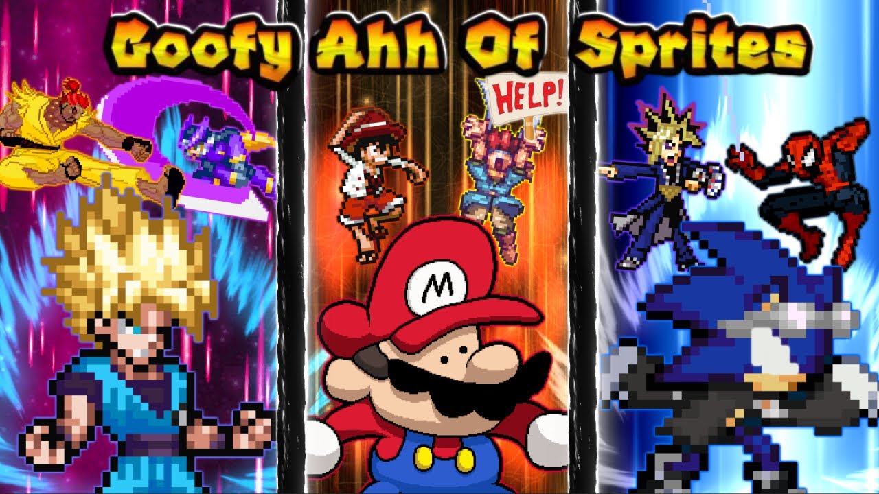 GOOFY AHH OF SPRITES (Collab FT.@StardustDragonZ THE Goat himself ...
