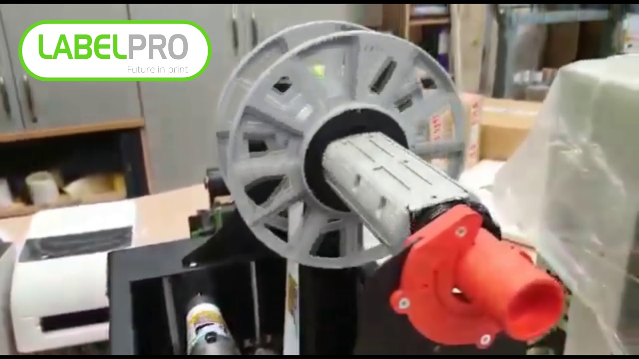 Print zelf uw banderol - LabelPro.nl - YouTube