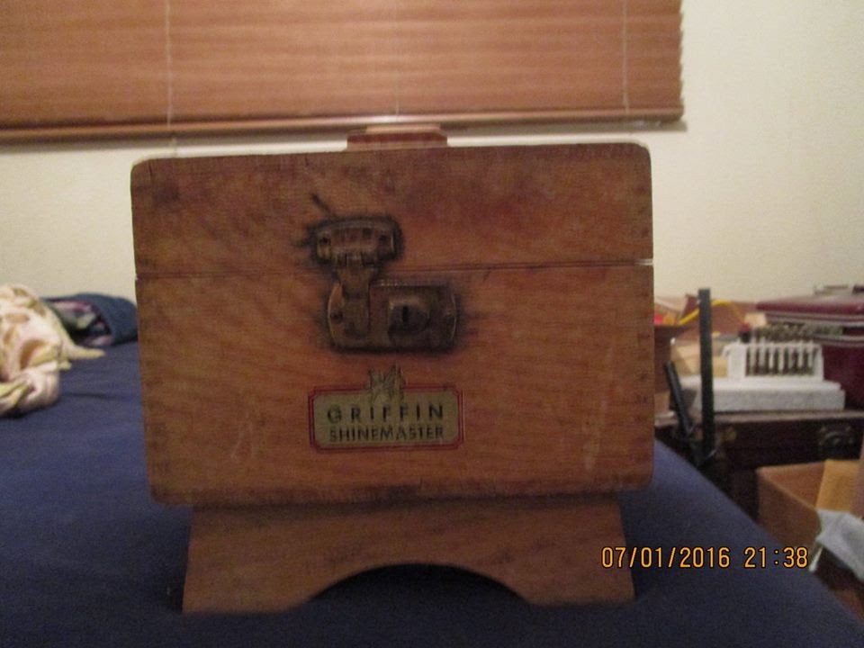 Vintage Griffin Shine Master Shoe Polish Box With Contents - YouTube