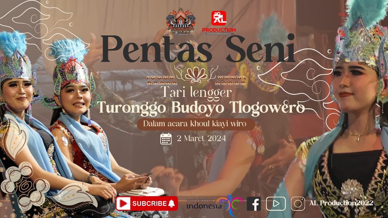 🔵PENTAS SENI TARI LENGGER TURONGGO BUDOYO TLOGOWERO - YouTube