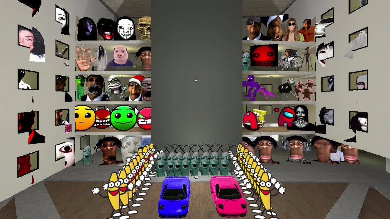 # POV YOSHIE OBOUNGA AUGHH AND UNLIMITED NEXTBOT IN THE GMODGmod #Gmod ...