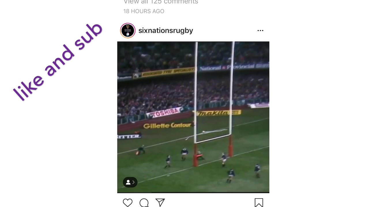 best rugby conversion ever 🏉🏉 - YouTube