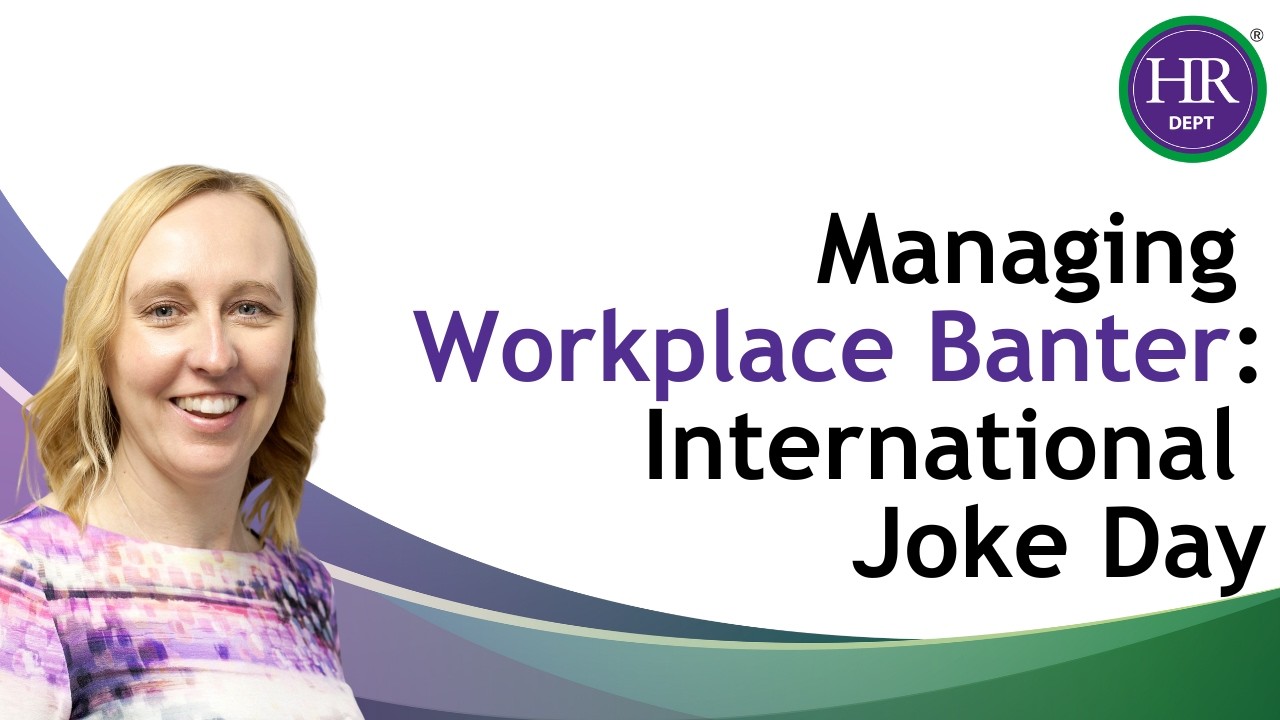 Managing Workplace Banter | International Joke Day 2024 - YouTube