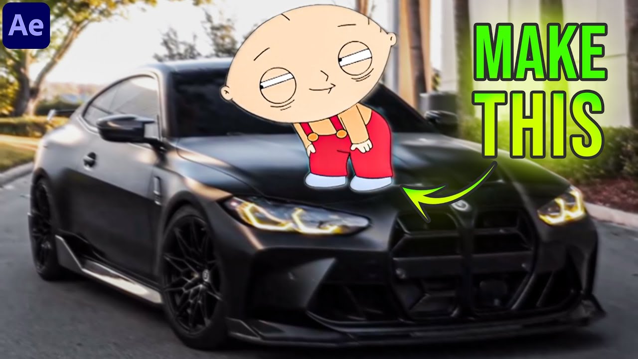 How to Make Stewie Dancing Car Video in After Effects - YouTube