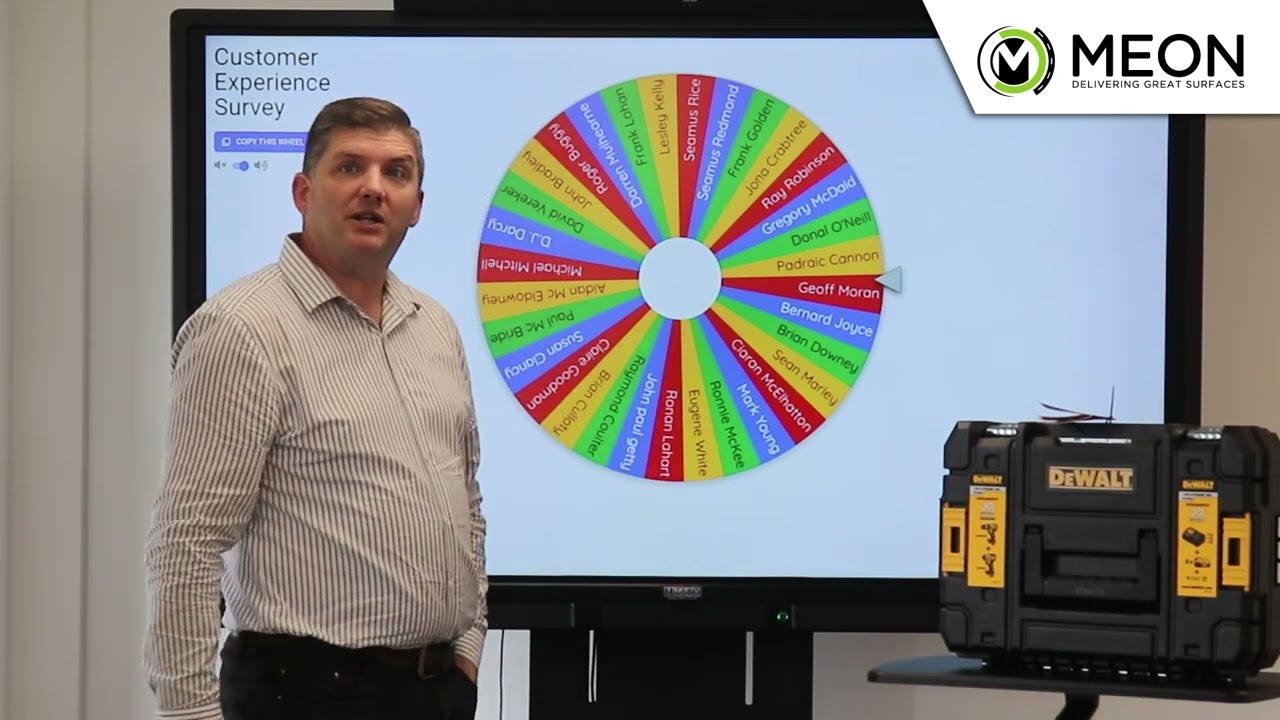 Customer Survey Ireland Prize Draw Winner Announced | DeWALT Drill Set ...