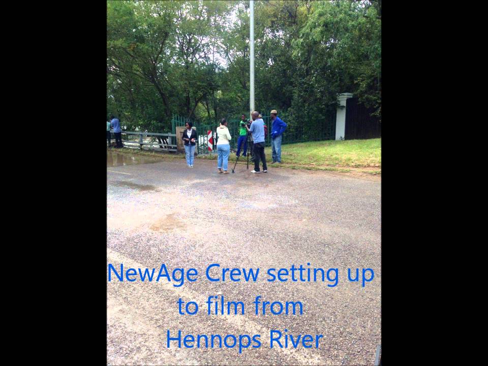 Centurion Floods 3 Feb 2014 Hennops River Lyttelton Road - YouTube