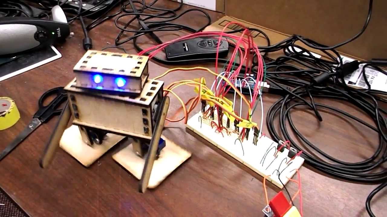 Arduinology 5 Kinect Controlled Humanoid Youtube