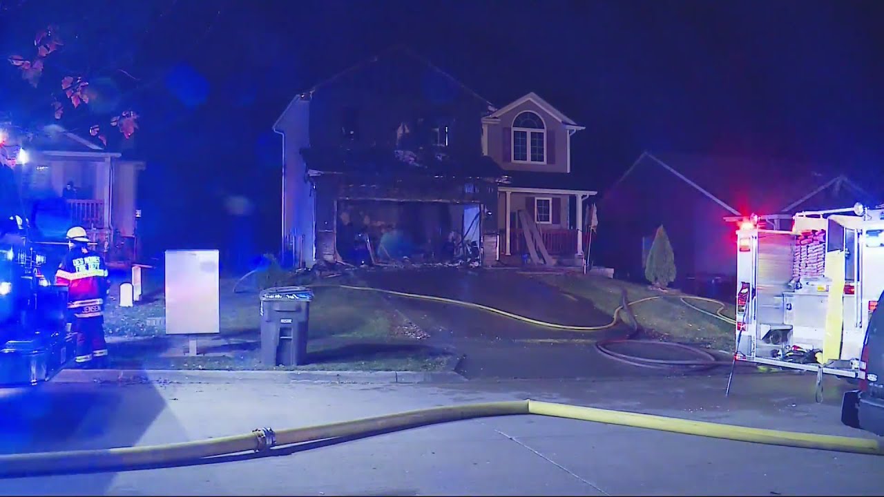 Fish fry sparks overnight house fire near Easter Lake - YouTube