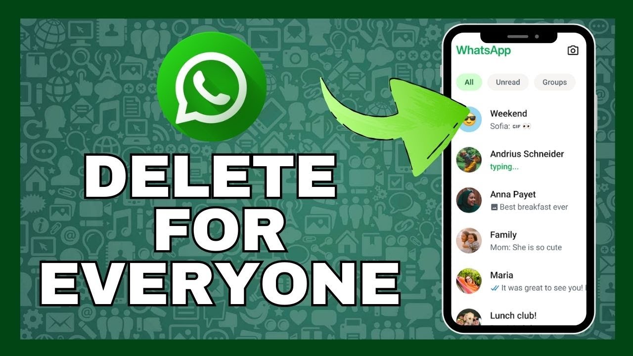 How to Delete for Everyone on WhatsApp 2024? - YouTube