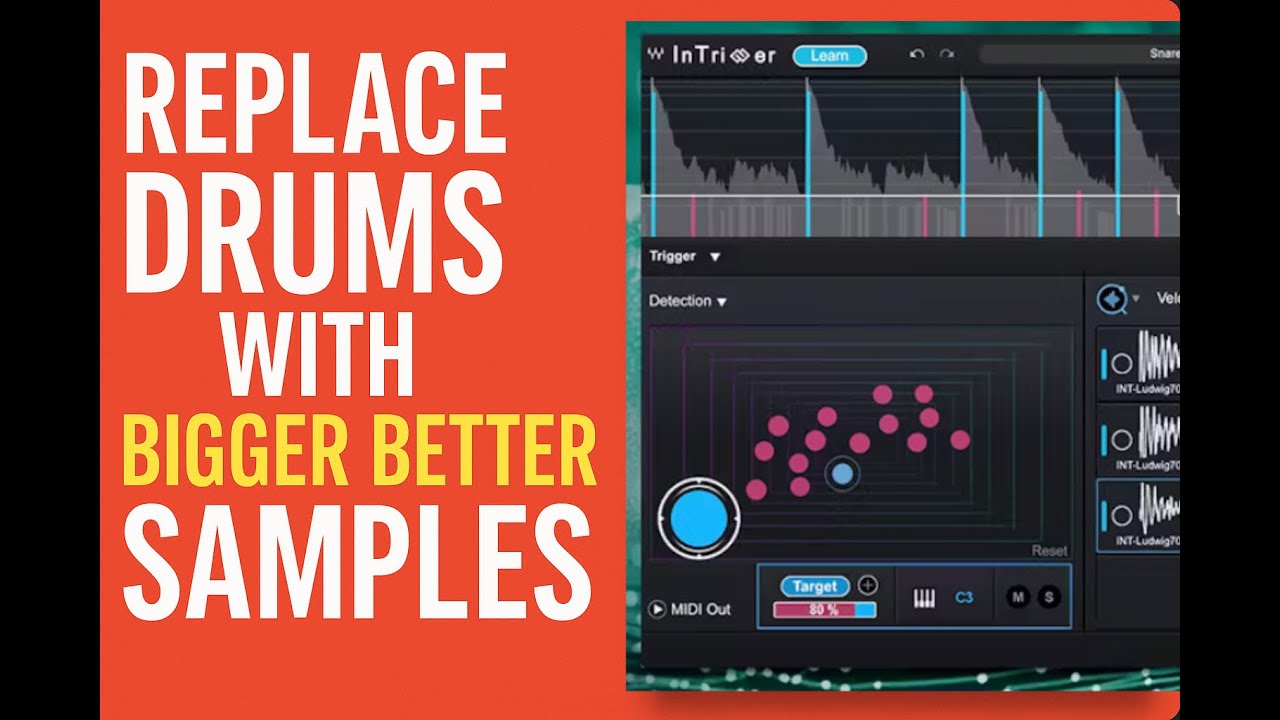 Beefing-Up Acoustic Drums with Waves InTrigger Drum Replacer in Ableton Live - YouTube