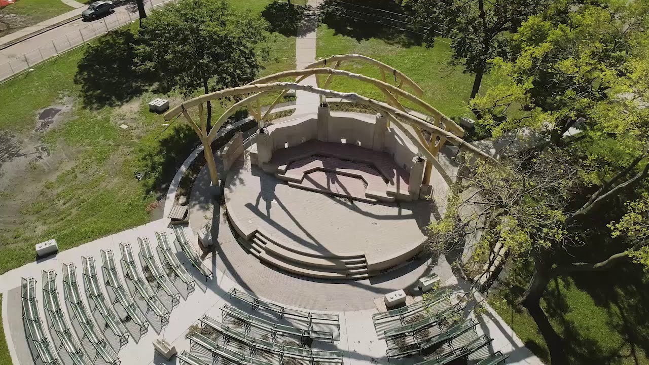 Bandshell Riverside 2020 Timelapse - YouTube