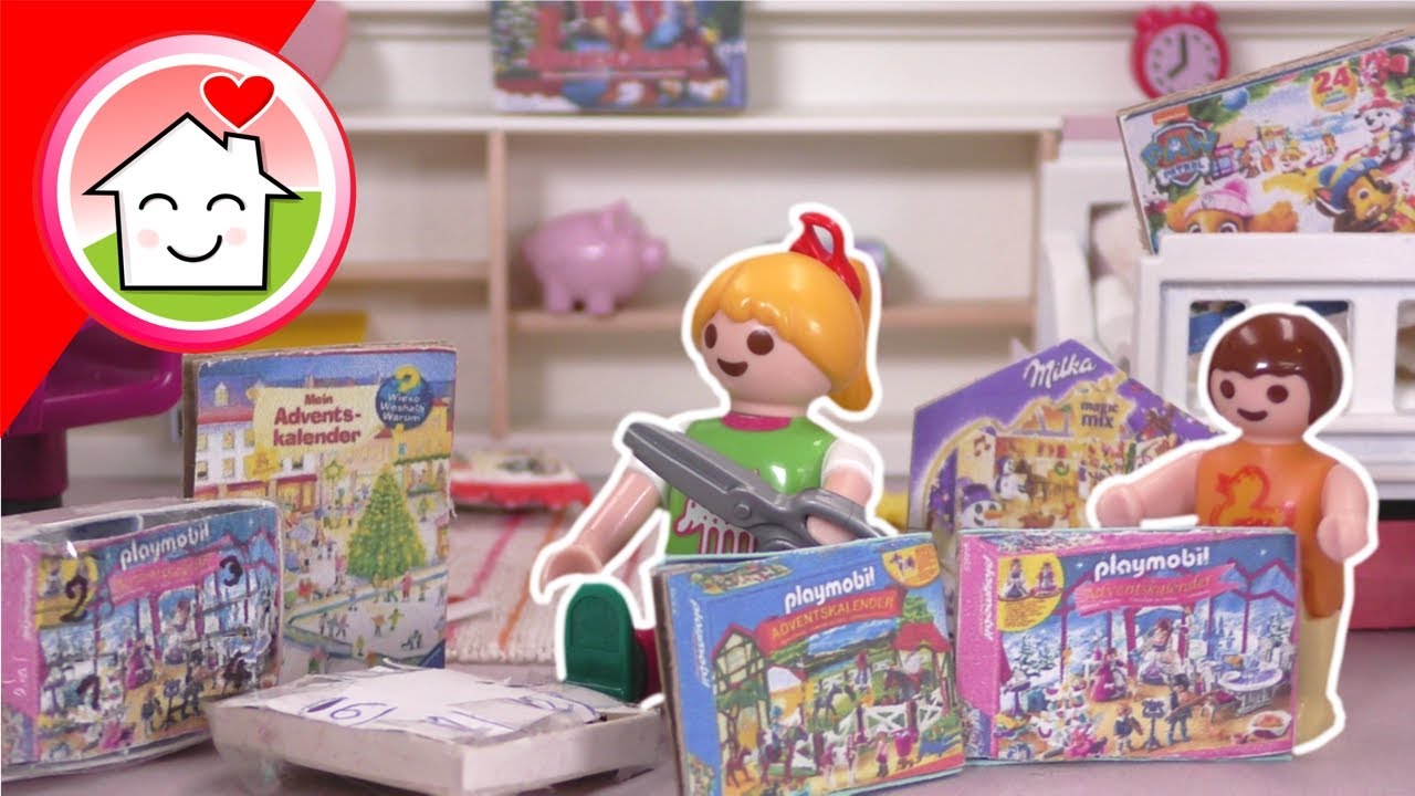 Playmobil Familie Hauser - Adventskalender Geschichten mit Anna und ...