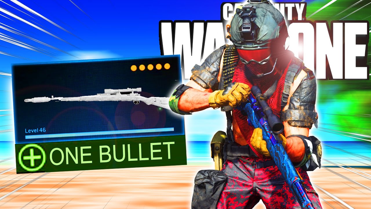 Warzone but I Only Get ONE Bullet Per Enemy - YouTube