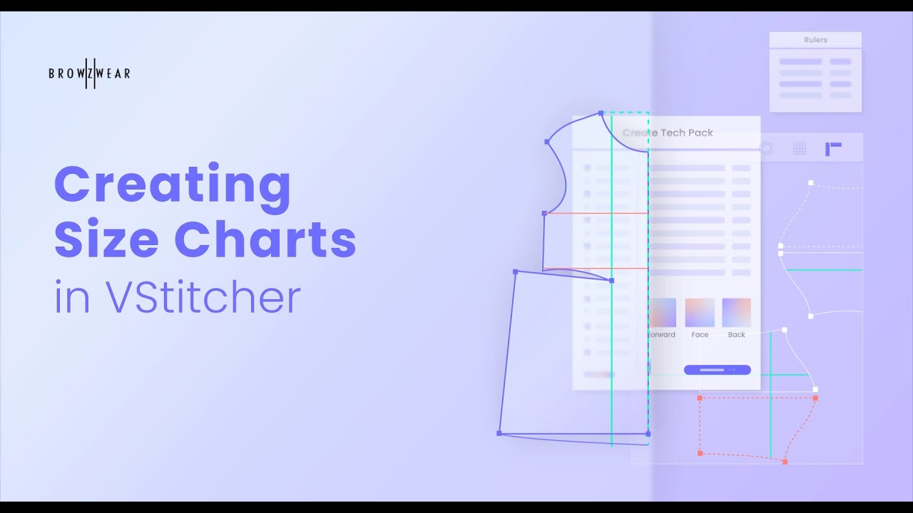 Creating Size Charts in VStitcher - YouTube