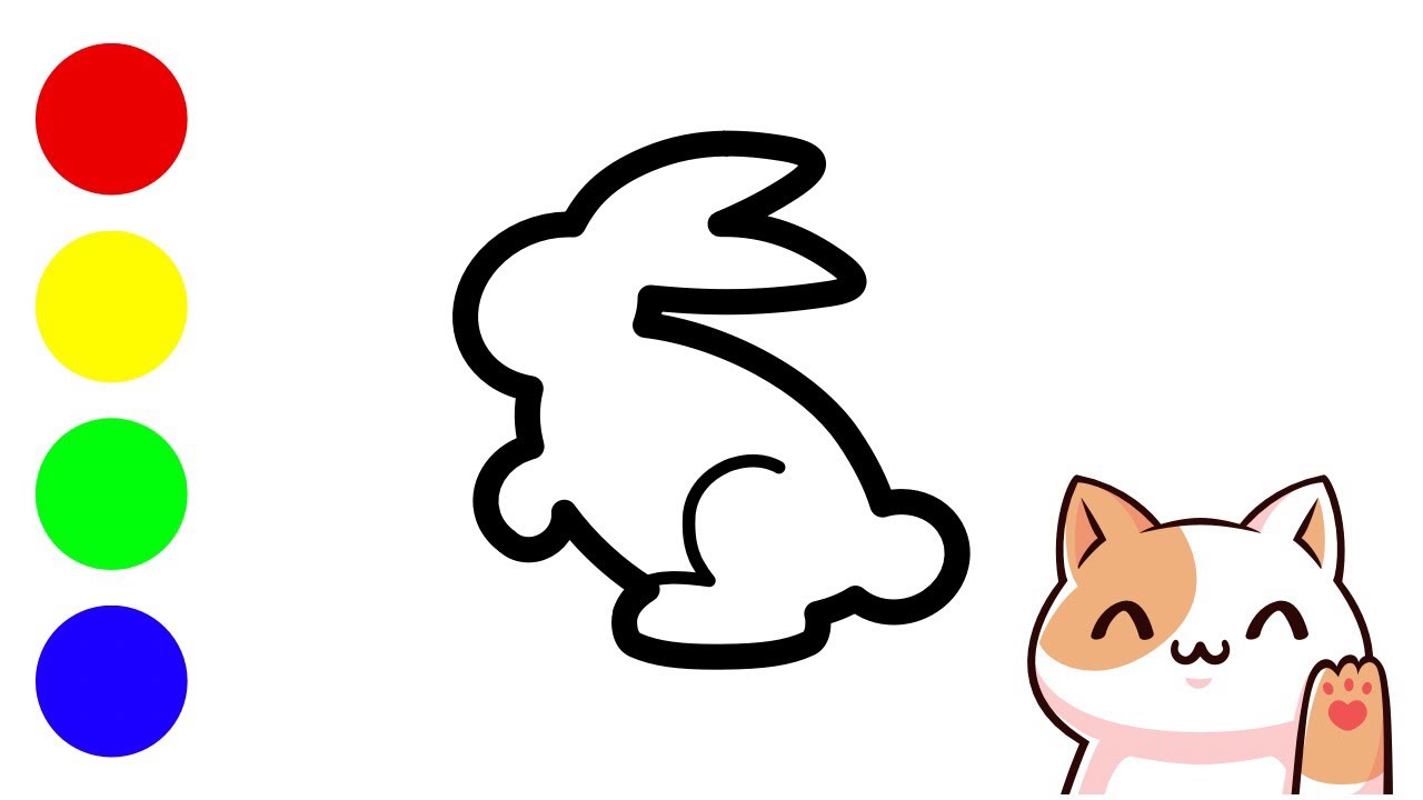 How To Draw A Banny - YouTube