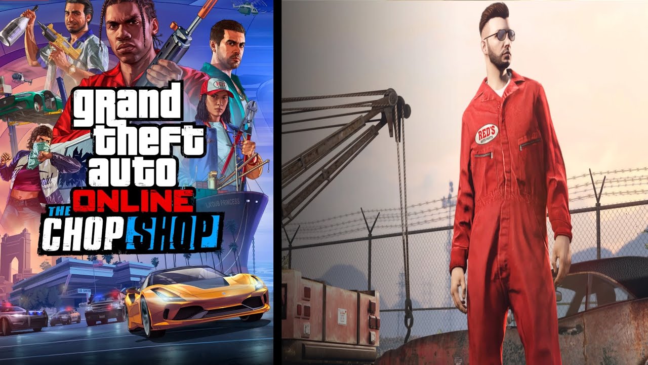 GTA ONLINE "The Chop Shop DLC Update" [The Cargo Ship Robbery In Snow ...