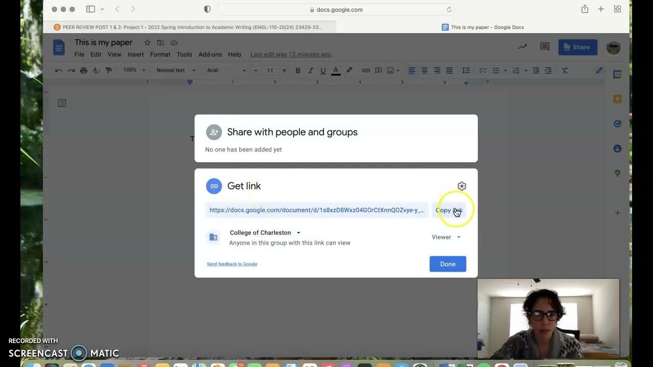 Sharing A Google Doc YouTube sharing-a-google-doc-youtube