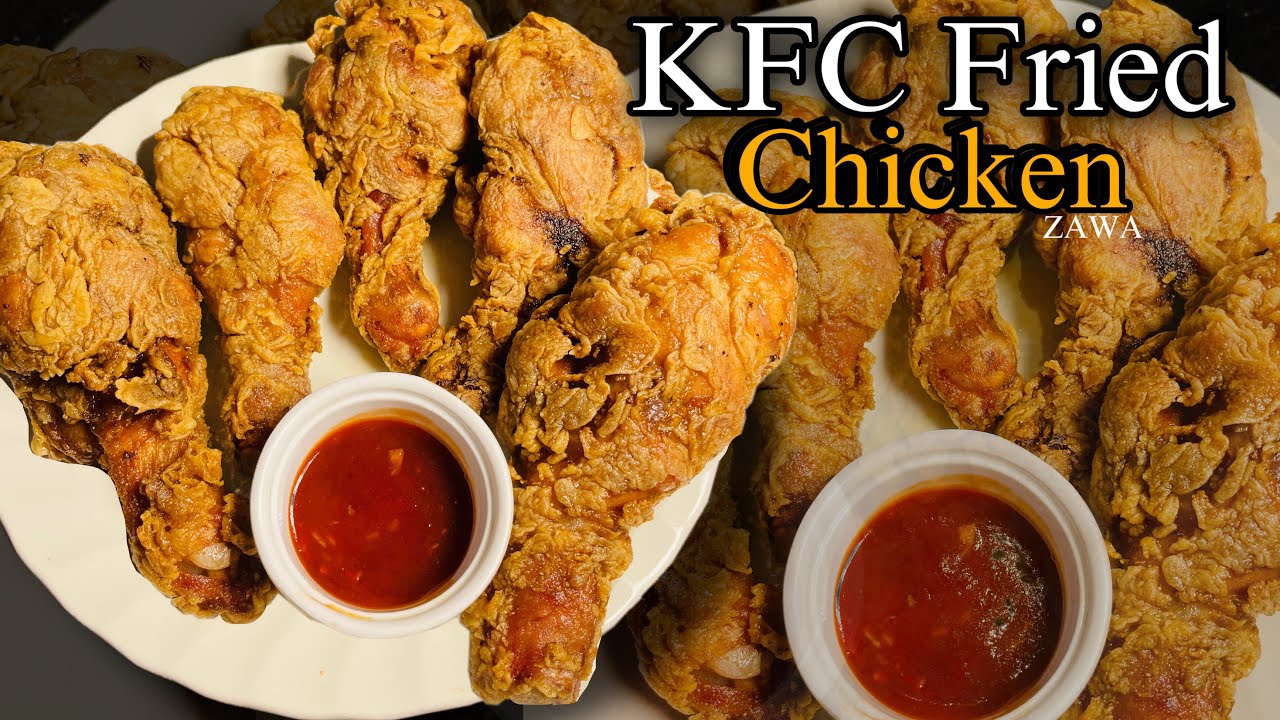 KFC Fried Chicken |Crispy chicken Leg| Chicken Broast Recipe | ZAWA ...