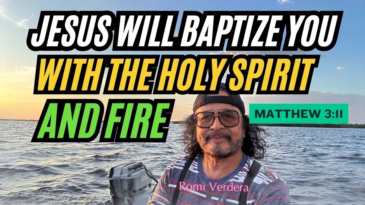 John Baptize With Water. But Jesus Will Baptize You With The Holy ...