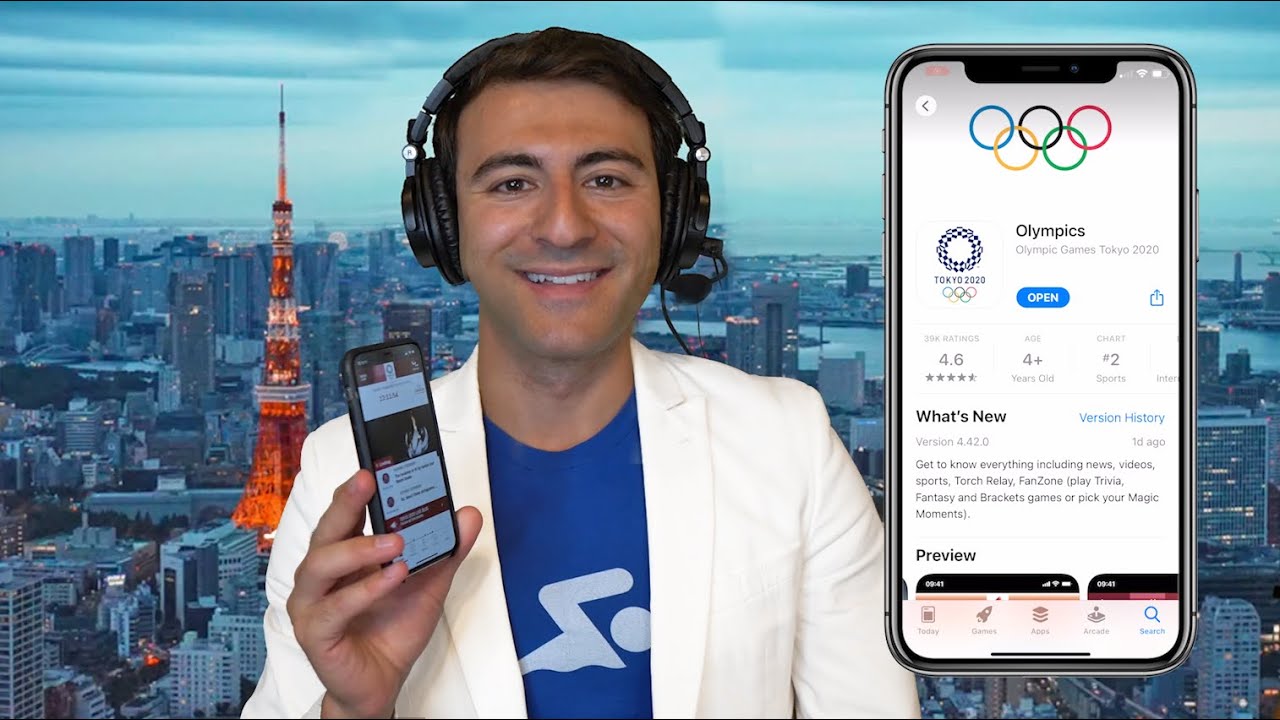 How to Watch the Olympic Games | Olympic Mobile App - YouTube