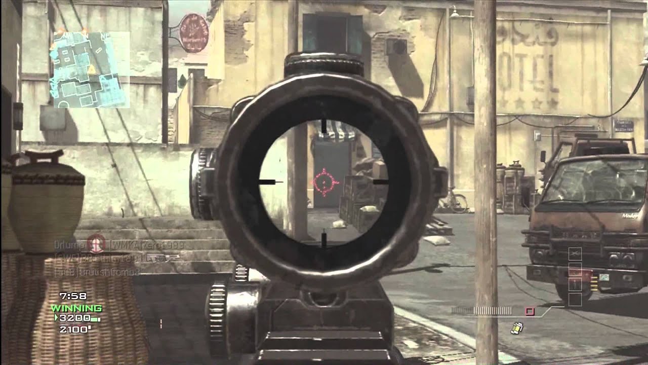 MW3 TDM on Seatown, G36C ACOG w /commentary [HD] - YouTube