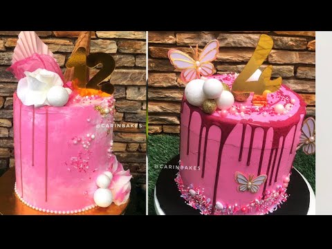 Simple and easy cake design inspiration - YouTube