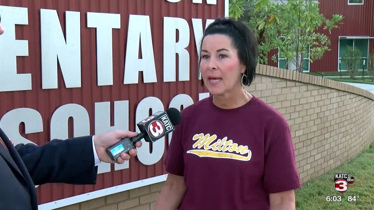 Milton Elementary Opens New Wing - YouTube