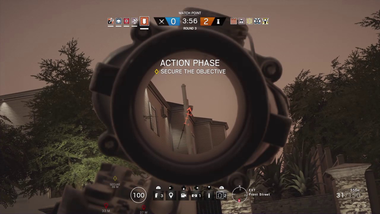 Rainbow Six Siege - "He's coming in, front door!" - YouTube